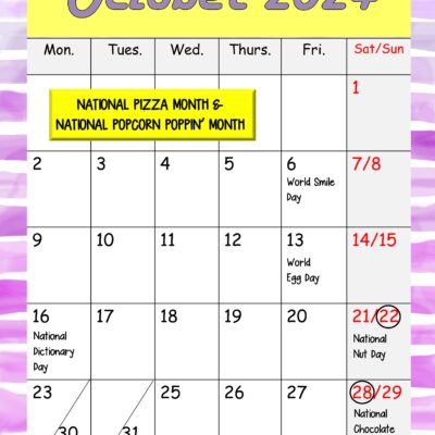 Bizarre and FUN National Holidays to Celebrate your Staff (OCTOBER ...