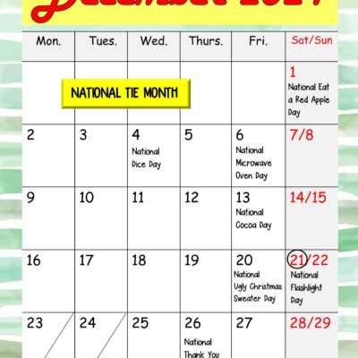 Bizarre and FUN National Holidays to Celebrate your Staff (DECEMBER ...