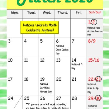 Bizarre and FUN National Holidays to Celebrate your Staff (MARCH BUNDLE ...