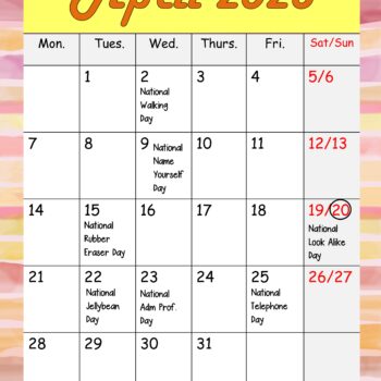 Bizarre and FUN National Holidays to Celebrate your Staff (APRIL BUNDLE ...