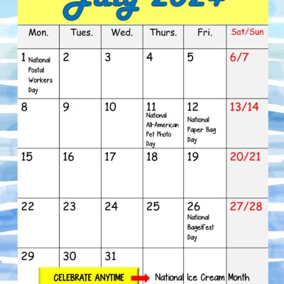 Bizarre and FUN National Holidays MEGA BUNDLE (May, June, & July ...
