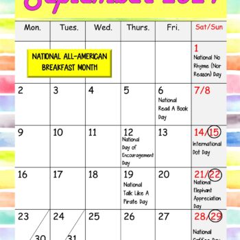 Bizarre and FUN National Holidays to Celebrate your Staff (SEPTEMBER ...