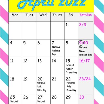 Bizarre and FUN National Holidays to Celebrate your Staff (APRIL BUNDLE ...