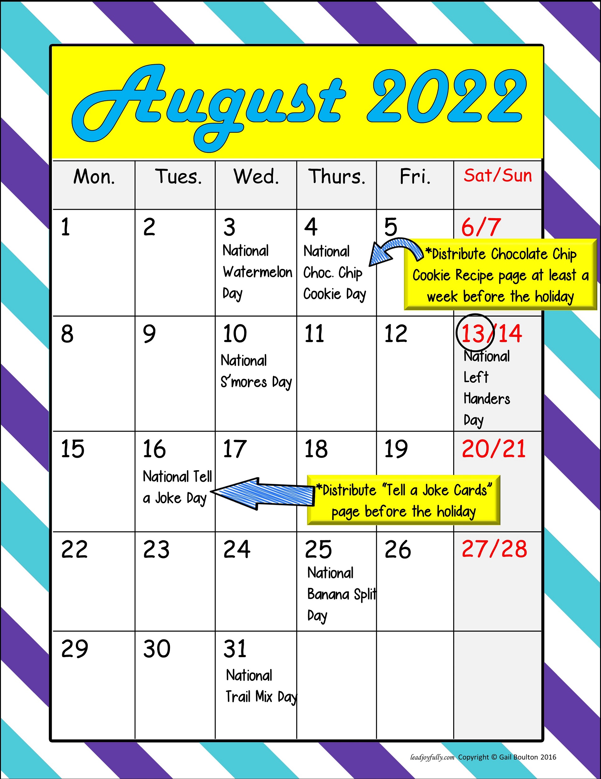 Bizarre and FUN National Holidays MEGA BUNDLE (August, September ...
