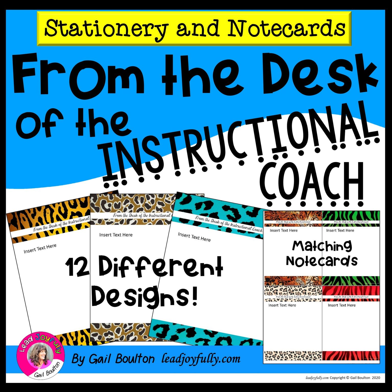 FROM THE DESK OF THE RECEPTIONIST: Stationery with Matching Note Cards ...