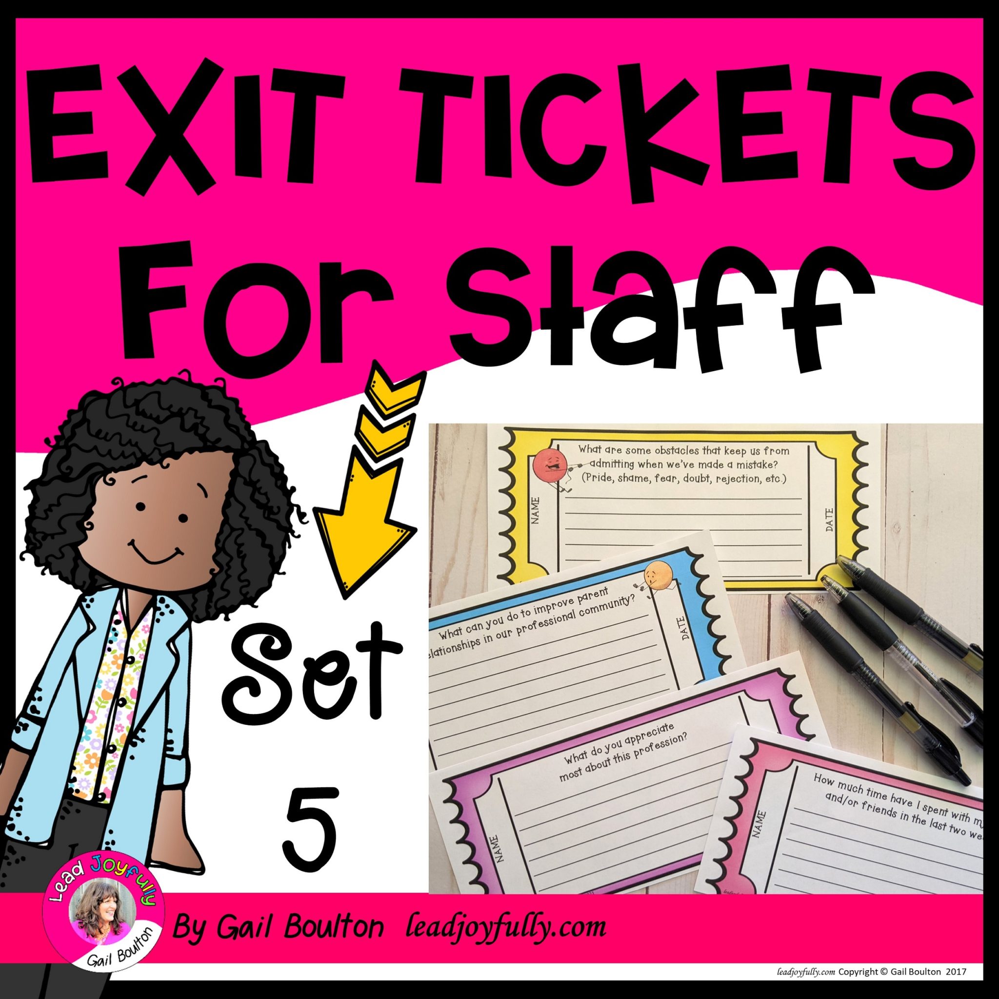 Exit Tickets | Lead Joyfully