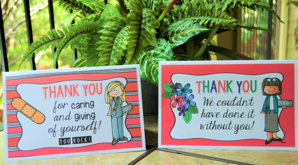 Thank You Cards for Support Staff | Lead Joyfully