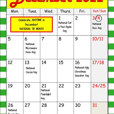 Bizarre and FUN National Holidays to Celebrate your Staff (DECEMBER ...