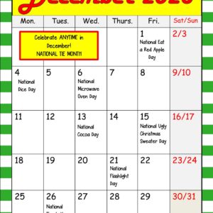 Bizarre and FUN National Holidays MEGA BUNDLE (November, December ...