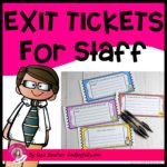 Exit Tickets for Staff or Students | Lead Joyfully