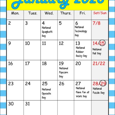 Bizarre and FUN National Holidays to Celebrate your Staff (JANUARY ...