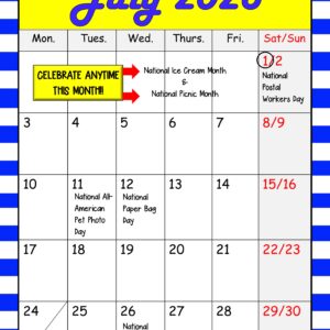 Bizarre and FUN National Holidays MEGA BUNDLE (May, June, & July ...