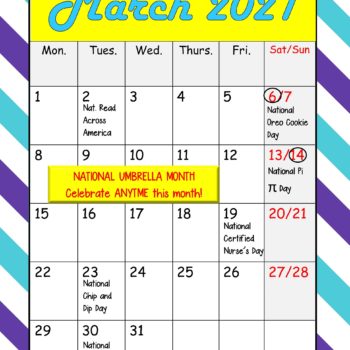 Bizarre and FUN National Holidays to Celebrate your Staff (MARCH BUNDLE ...