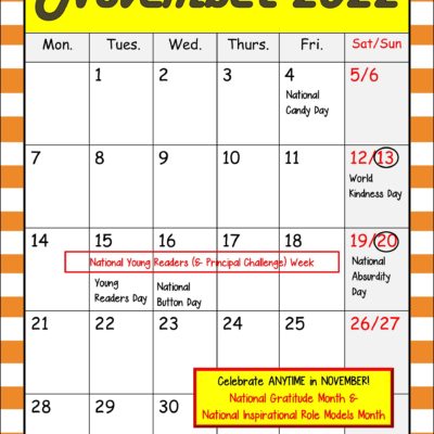 Bizarre and FUN National Holidays to Celebrate your Staff (NOVEMBER ...