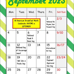 Bizarre and FUN National Holidays to Celebrate your Staff (SEPTEMBER ...