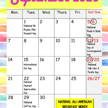 Bizarre and FUN National Holidays to Celebrate your Staff (SEPTEMBER ...