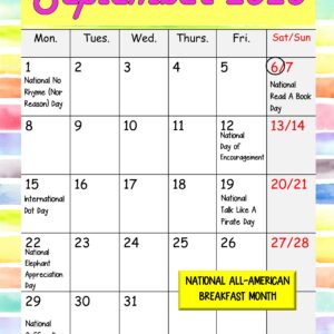 Bizarre and FUN National Holidays to Celebrate your Staff (SEPTEMBER ...