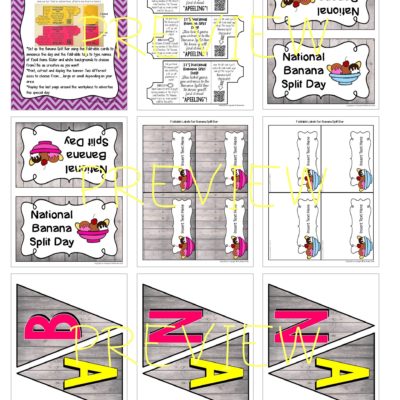 National Banana Split Day (August 25th) | Lead Joyfully