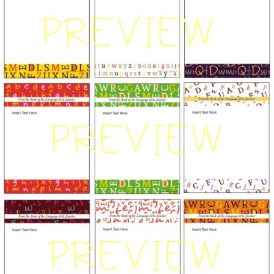 FROM THE DESK OF THE LANGUAGE ARTS TEACHER: Stationery with Matching ...