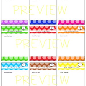 FROM THE DESK OF THE SPEECH TEACHER: Stationery with Matching Note ...