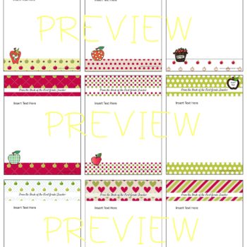 FROM THE DESK OF THE FIRST GRADE TEACHER: Stationery with Matching Note ...