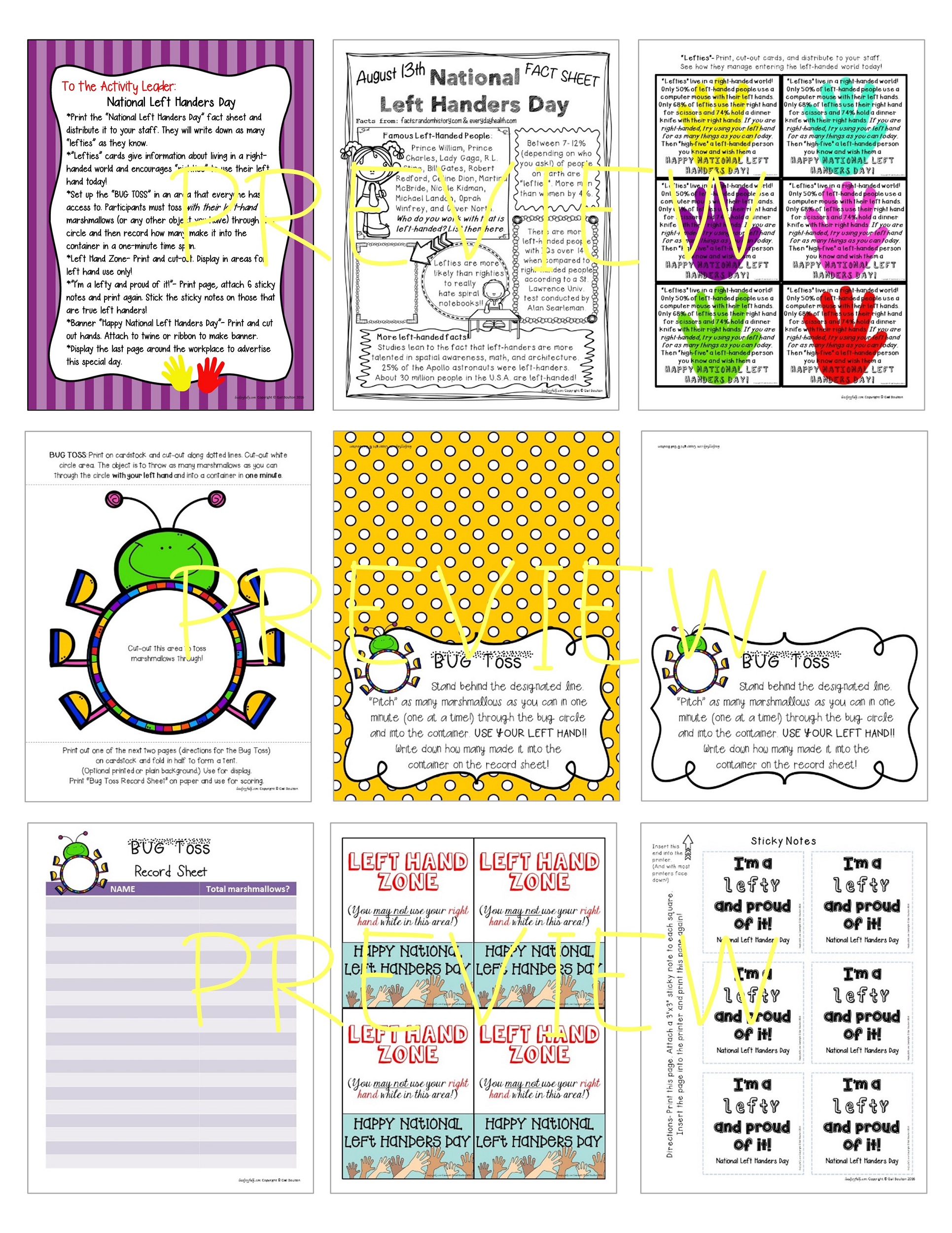 National Left Handers Day (August 13th) | Lead Joyfully