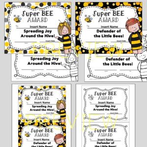 Staff and Teacher Awards (BEE Theme) | Lead Joyfully