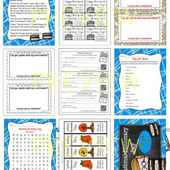 National Dictionary Day (October 16th) | Lead Joyfully