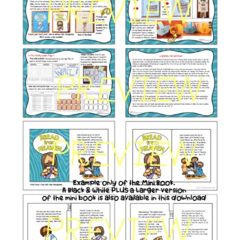 BREAD FROM HEAVEN Mini Book with FIVE Hands-On Activities: Joyful ...