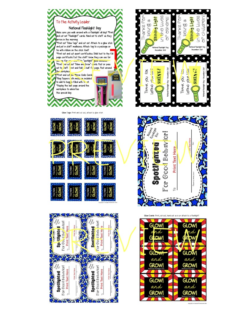 National Flashlight Day (December 21st) | Lead Joyfully