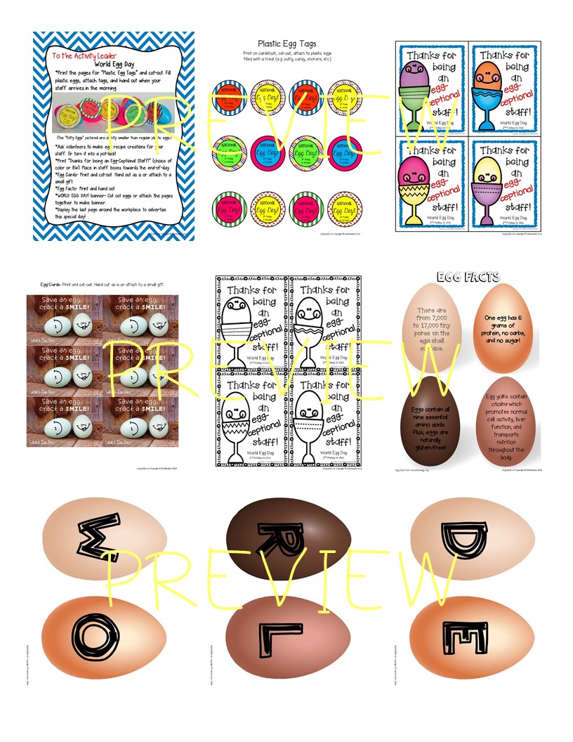 World Egg Day (2nd Friday of October) | Lead Joyfully