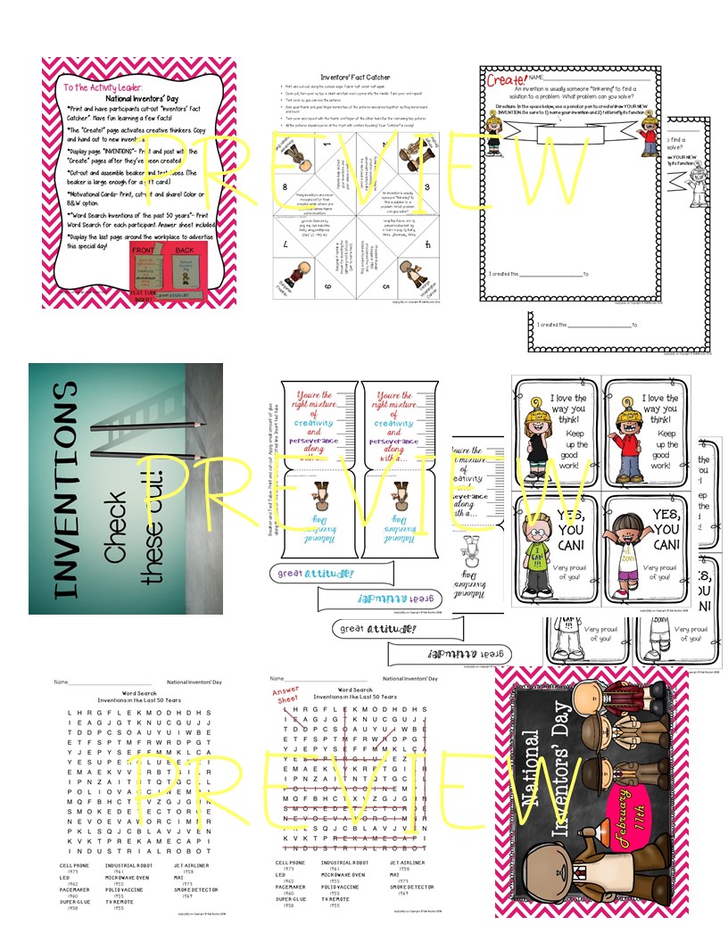 National Inventors’ Day (February 11th) | Lead Joyfully