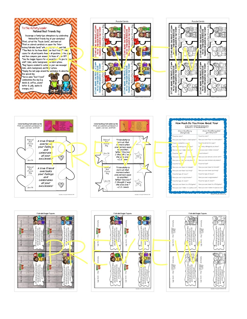 National Best Friends Day (June 8th) | Lead Joyfully