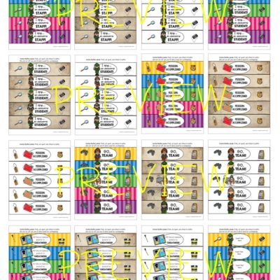 EDITABLE Water Bottle Labels (Detective Theme) | Lead Joyfully