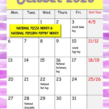 Bizarre and FUN National Holidays to Celebrate your Staff (OCTOBER ...