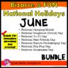 Bizarre and FUN National Holidays to Celebrate your Staff (JUNE BUNDLE ...