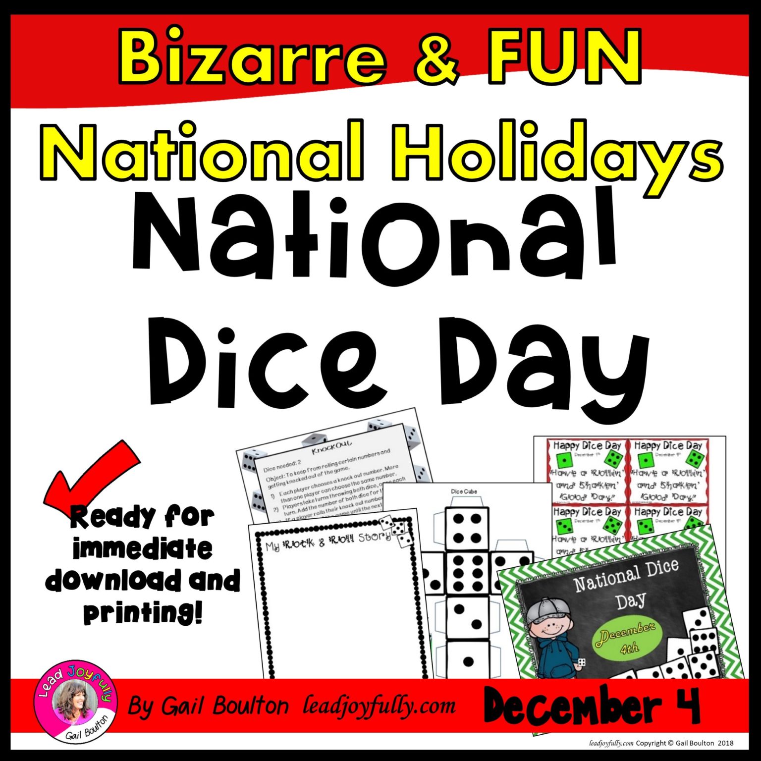 National Dice Day (December 4th) | Lead Joyfully