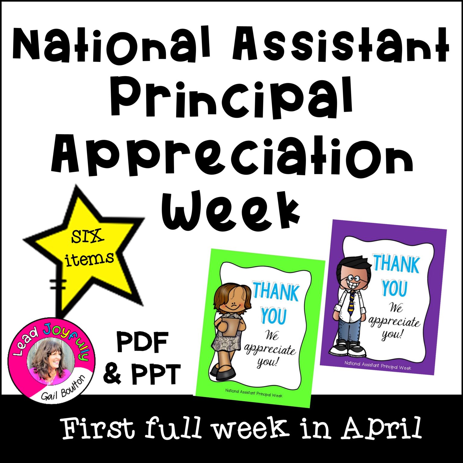 National Assistant Principal Appreciation Week – (First Week in APRIL ...
