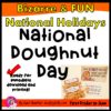 National Doughnut Day (First Friday in June) | Lead Joyfully