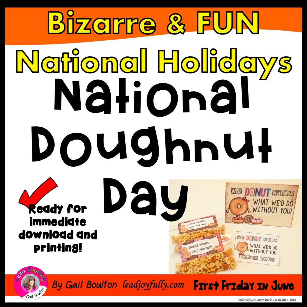 National Doughnut Day (First Friday in June) | Lead Joyfully