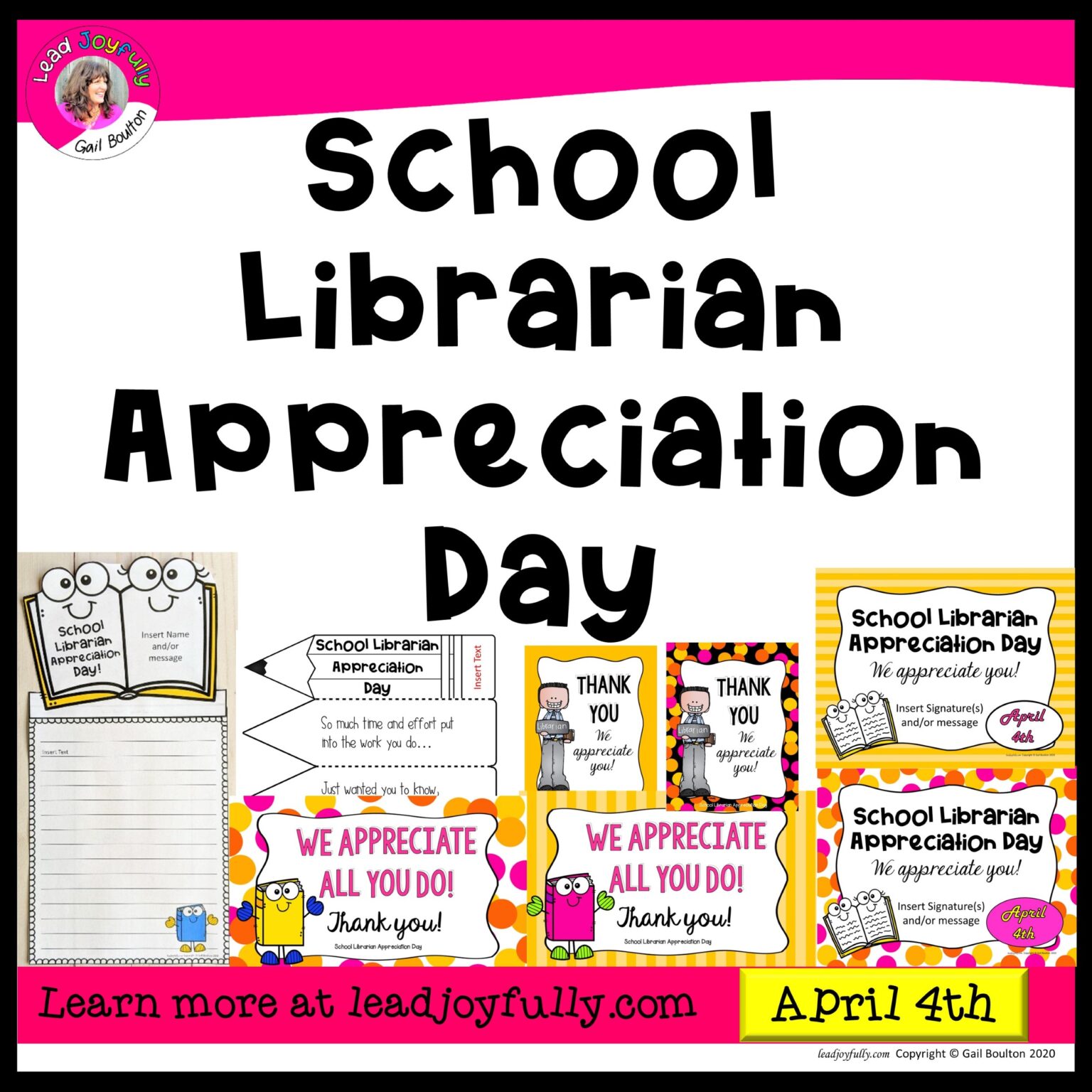 School Appreciation Days MEGA BUNDLE | Lead Joyfully