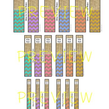 EDITABLE Binder Covers & Spines (Burlap Designs) | Lead Joyfully