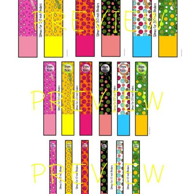 EDITABLE Binder Covers & Spines (Glitter Dots) | Lead Joyfully