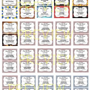 Staff and Teacher Awards (Movie Star/Awards Ceremony Theme) | Lead Joyfully