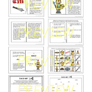The Armor of God Mini Book with FIVE Hands-On Activities: Joyful Living ...