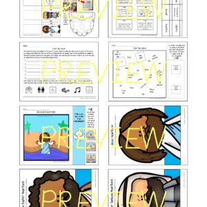 JESUS IS BAPTIZED Mini Book with FIVE Hands-On Activities: Joyful ...