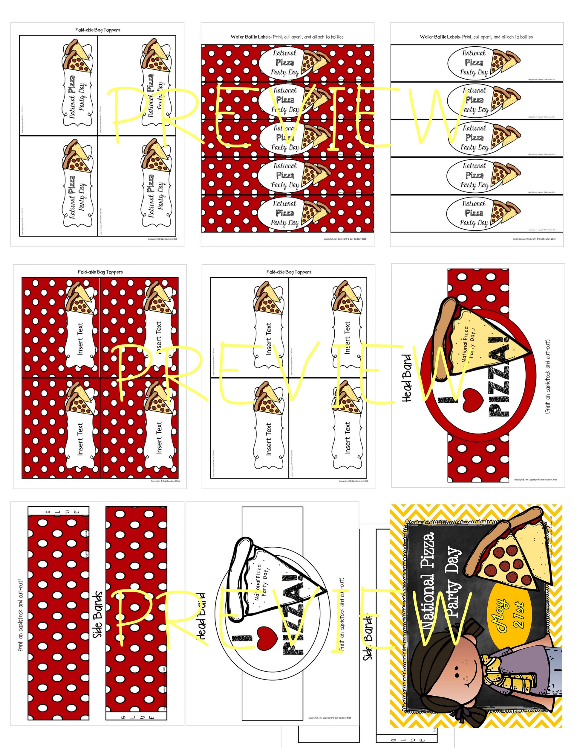 National Pizza Party Day (May 17th)