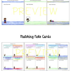 FROM THE DESK OF THE ART TEACHER: Stationery with Matching Note Cards ...