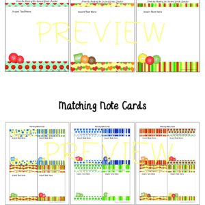FROM THE DESK OF THE SECOND GRADE TEACHER: Stationery with Matching ...