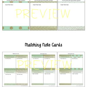 FROM THE DESK OF THE ADMINISTRATIVE ASSISTANT: Stationery with Matching ...